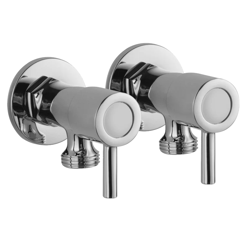 Bathroom Round 1/4 Turn Washing Machine Stop Taps(One Pair) – Mirrim ...